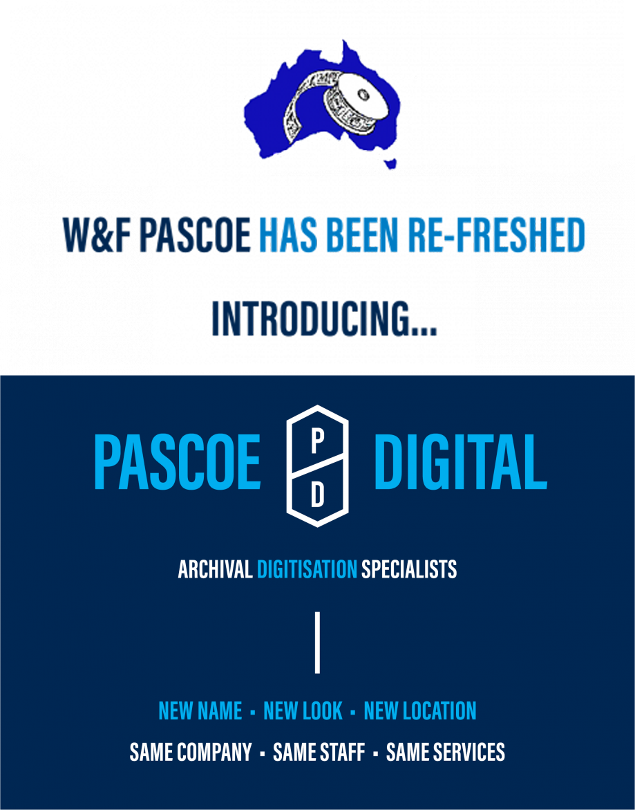 W & F Pascoe – Micrographics and Digital Imaging – Microfilm ...